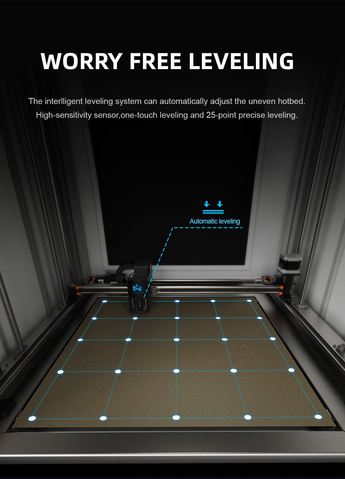 MINGDA MD-600 PRO Industrial FDM 3D Printer | 3D Gadgets Malaysia